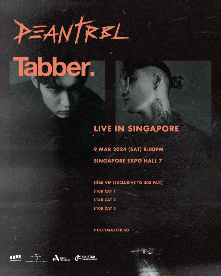 [UPDATE] DEAN with Tabber Live in Singapore – KBeats Singapore