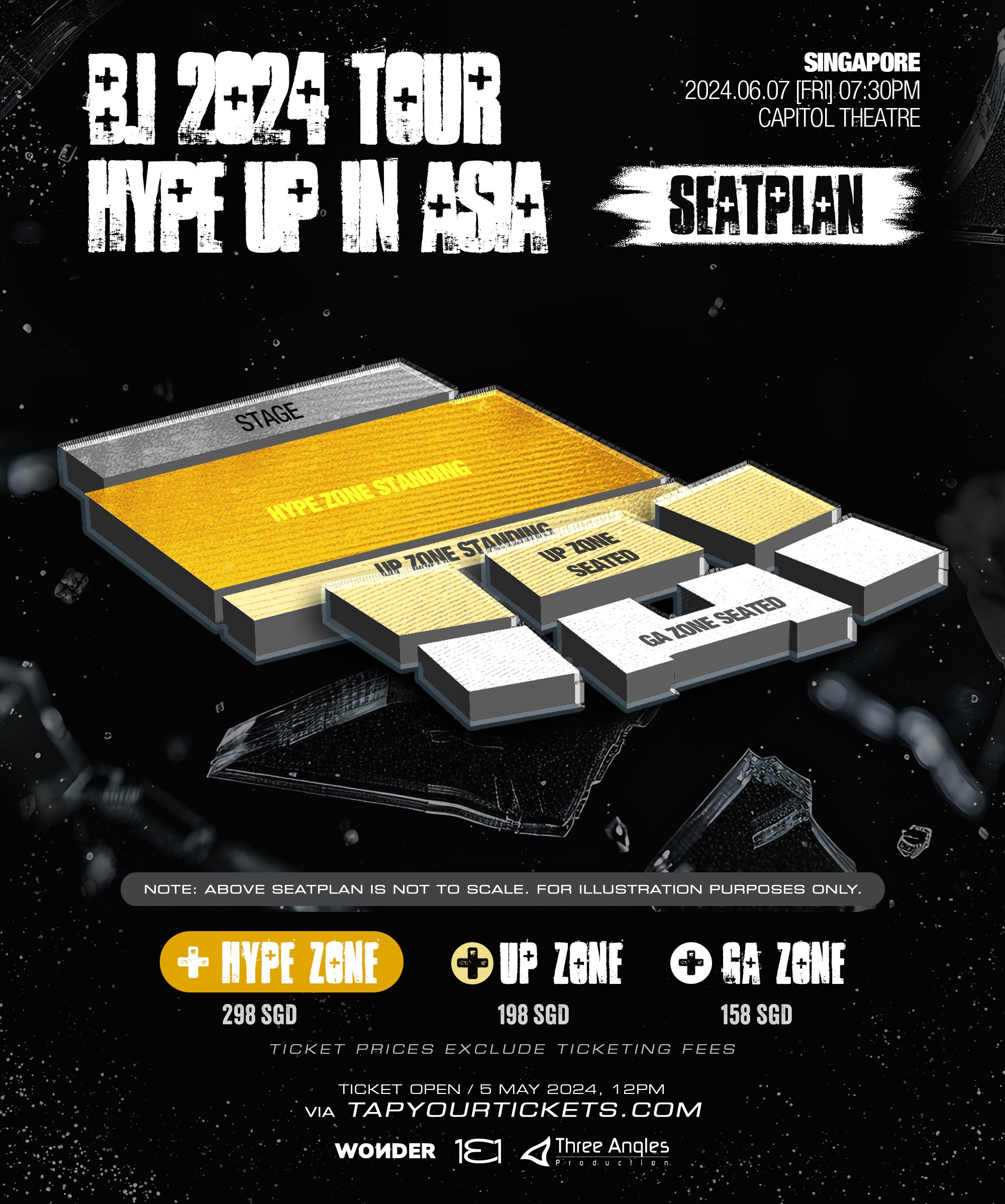 B.I 2024 HYPE UP TOUR IN SINGAPORE – KBeats Singapore