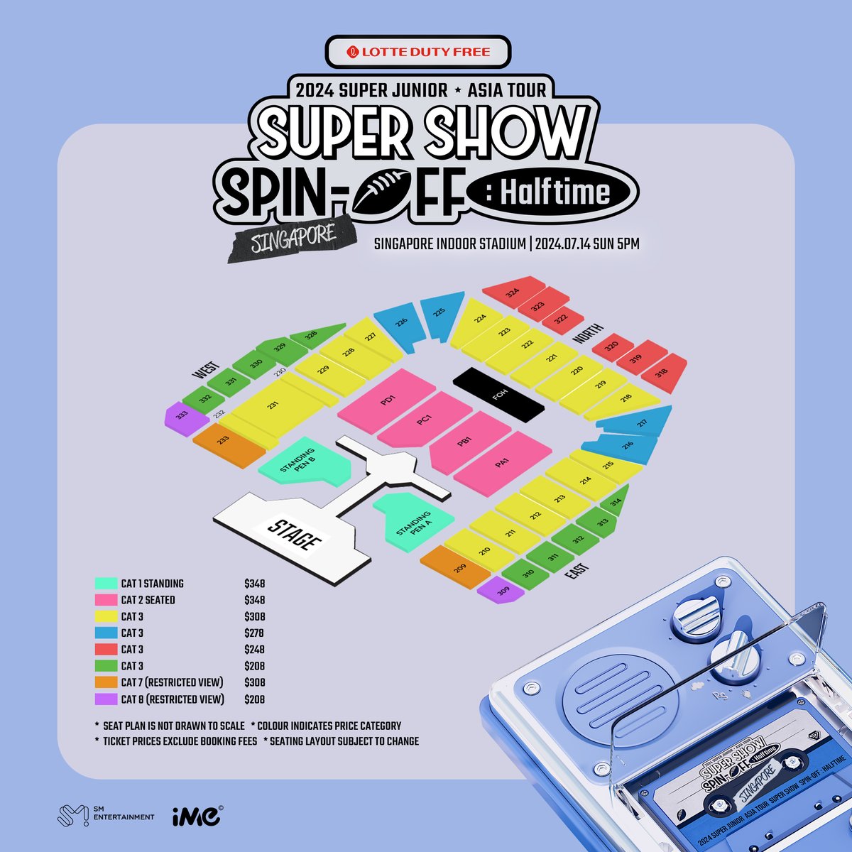 2024 SUPER JUNIOR ‘SUPER SHOW SPIN-OFF : Halftime’ ASIA TOUR IN SINGAPORE – KBeats Singapore