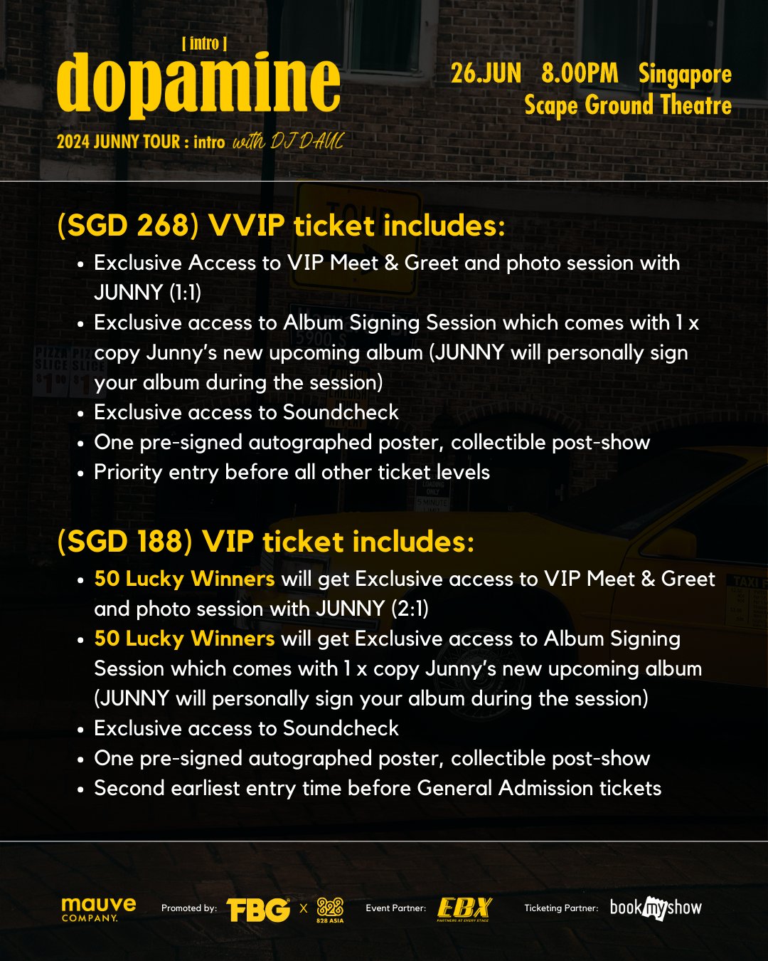 2024 JUNNY TOUR : [intro] dopamine with DJ DAUL – Singapore – KBeats ...