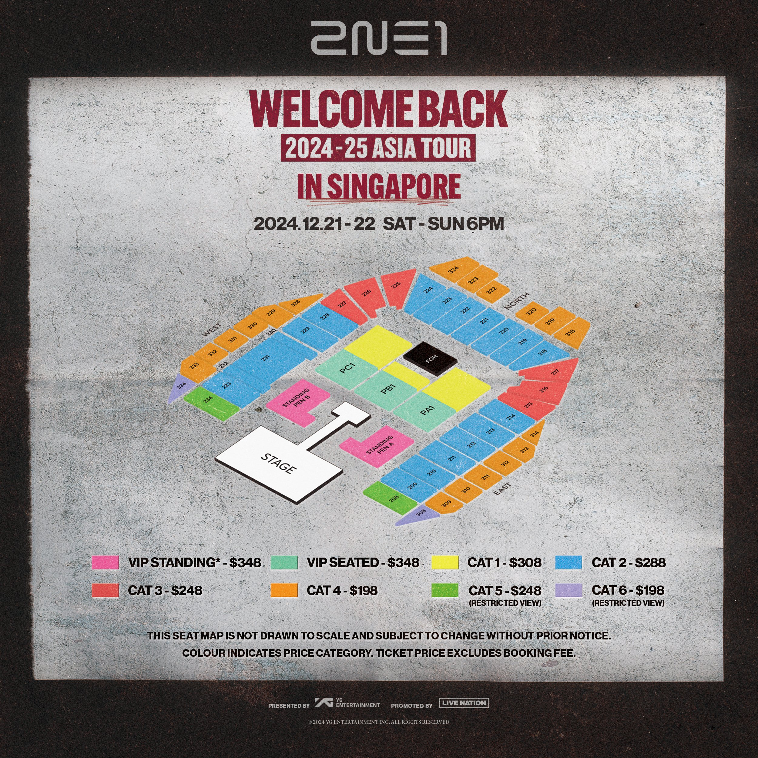 2NE1 to hold Asia Tour [WELCOME BACK] in Singapore – KBeats Singapore